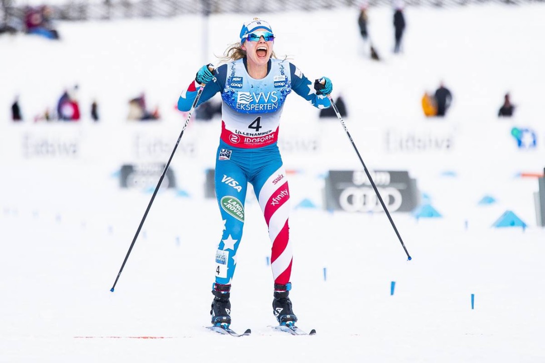 Race-day braids and Relay socks – Jessie Diggins